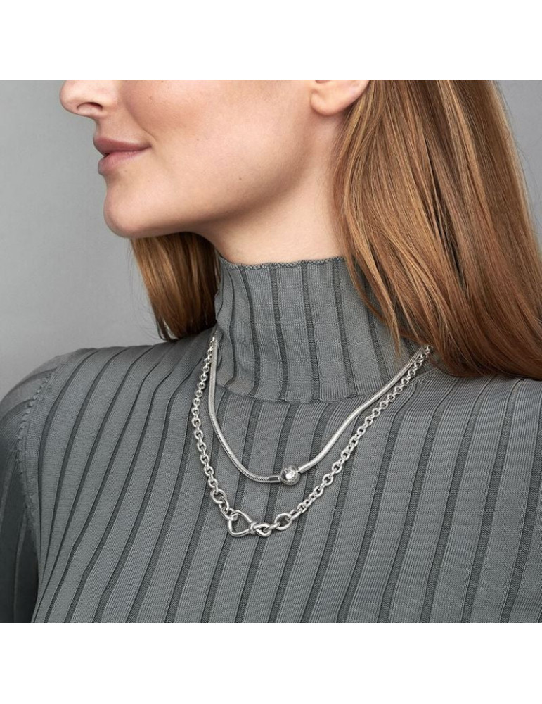 PANDORA Collier Maille Serpent Moments Tailles colliers 50