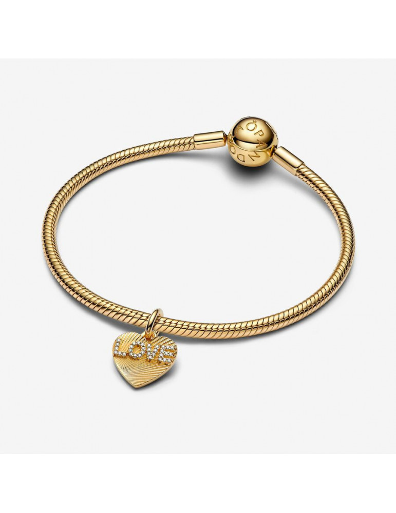 PANDORA Charm Pendant Coeur d'Amour Gravable
